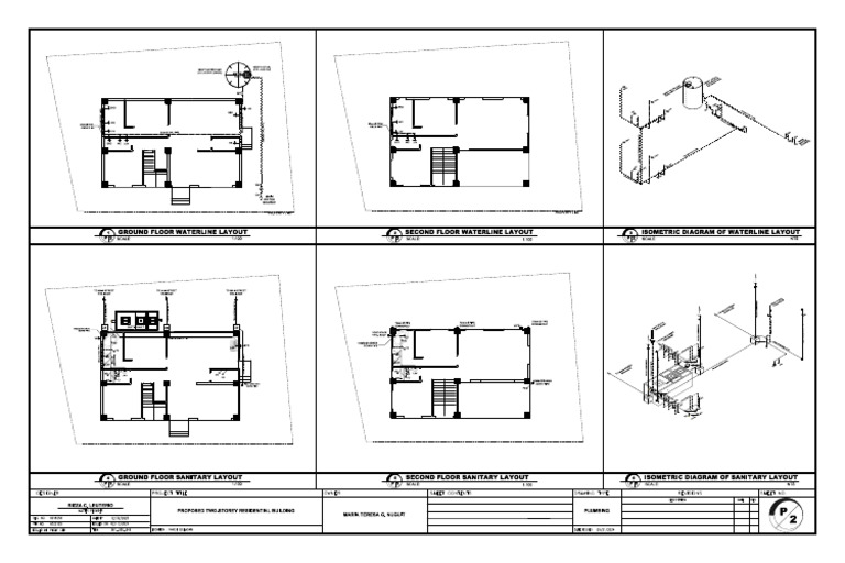 SAMPLE Plumbing Plan | PDF