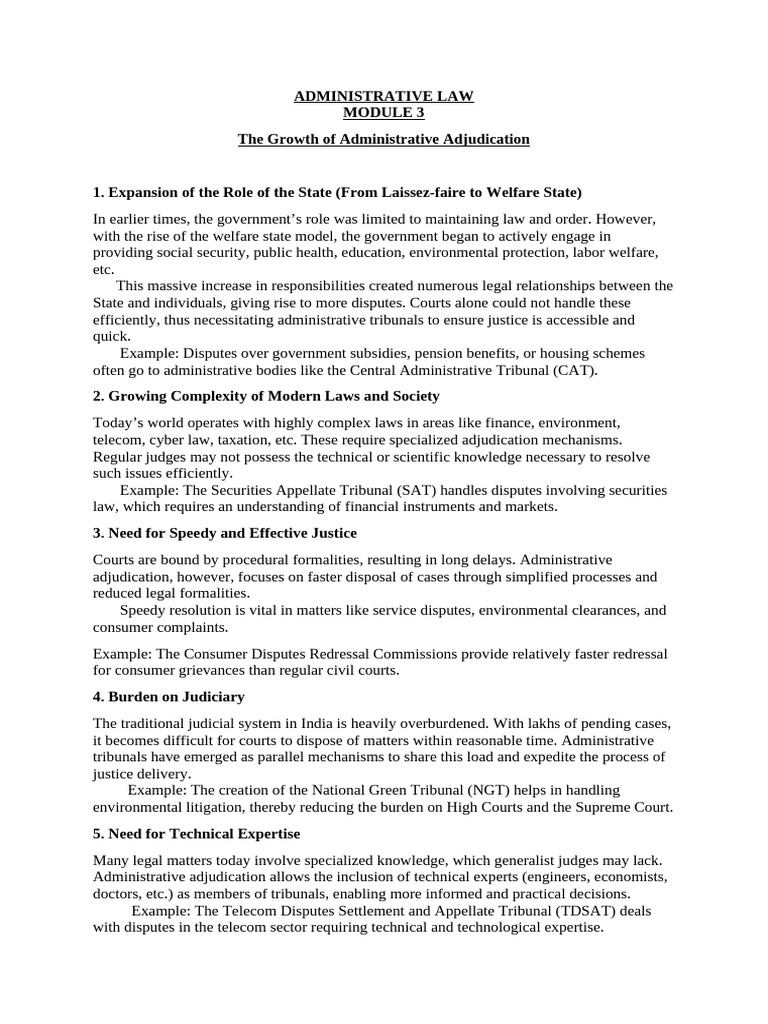 Adm M3 | PDF | Tribunal | Jurisdiction
