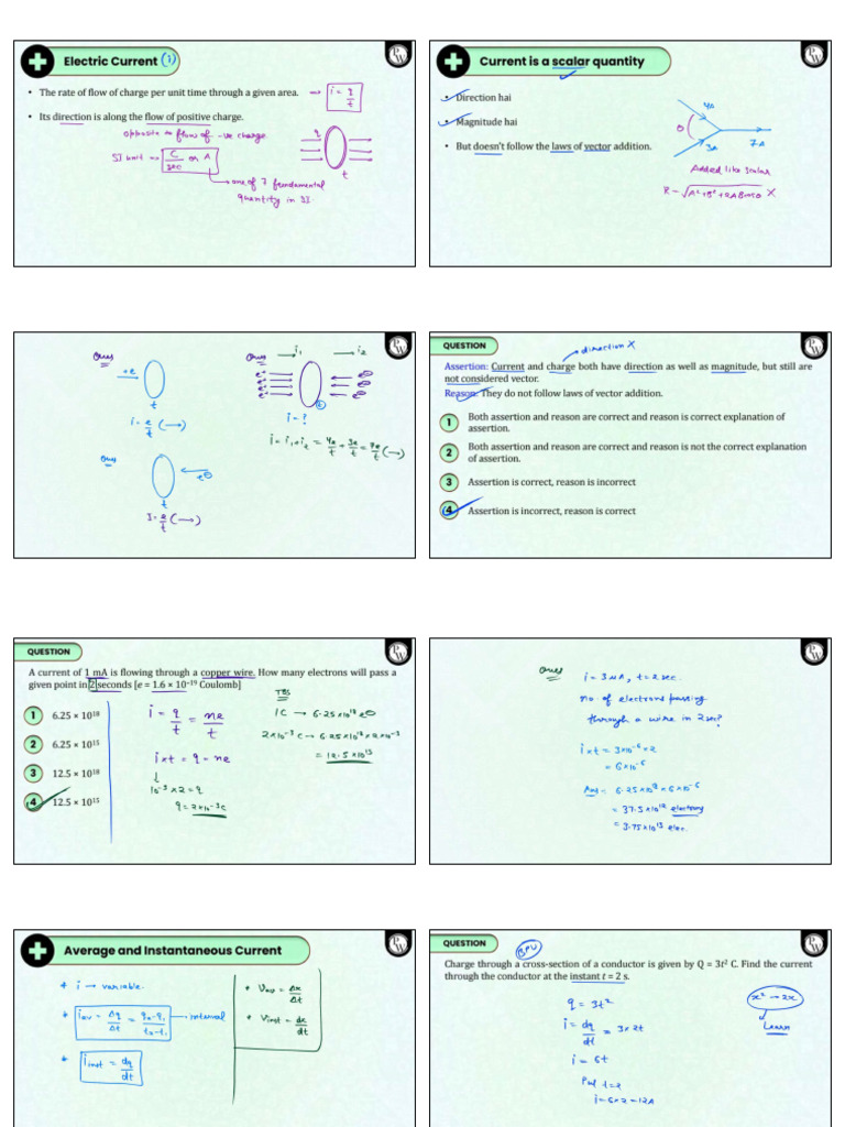 Current Electricity - Invert | PDF