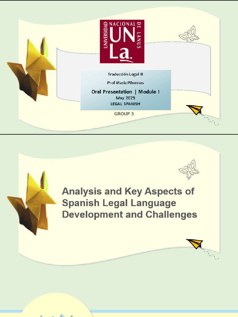 Oral Presentation - Final Version | PDF | Comunicación humana | Lingüística
