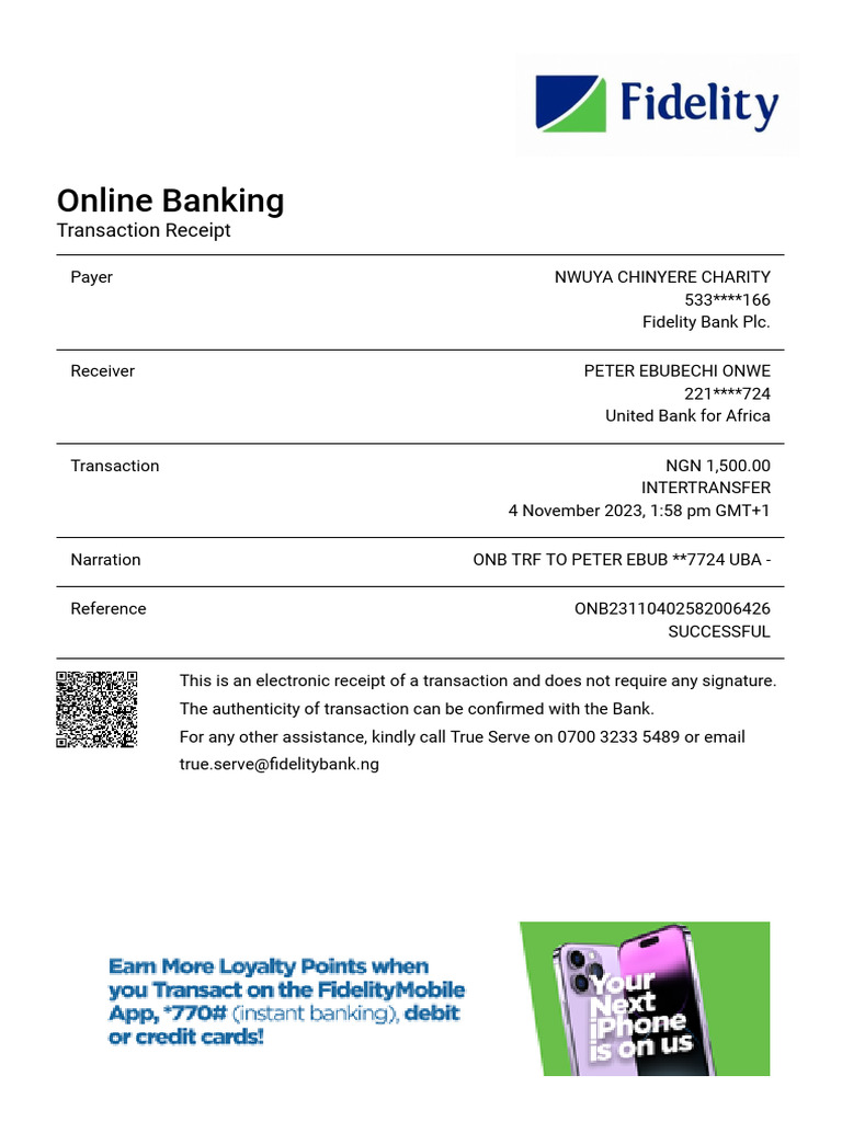 Transaction Receipt | PDF