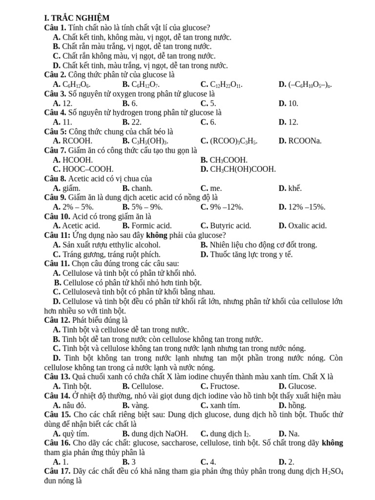 Ôt-Ck2-Khtn9-Bài 2 - Đề | PDF