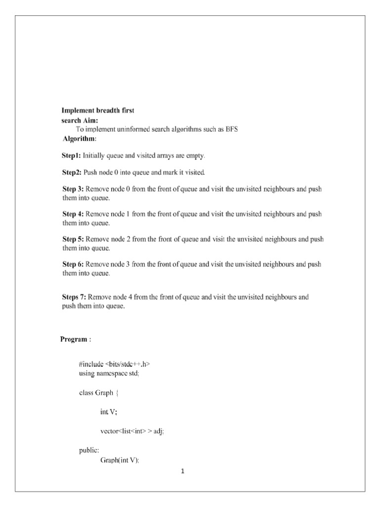 Aiml Lab Manual 6th Sem | PDF