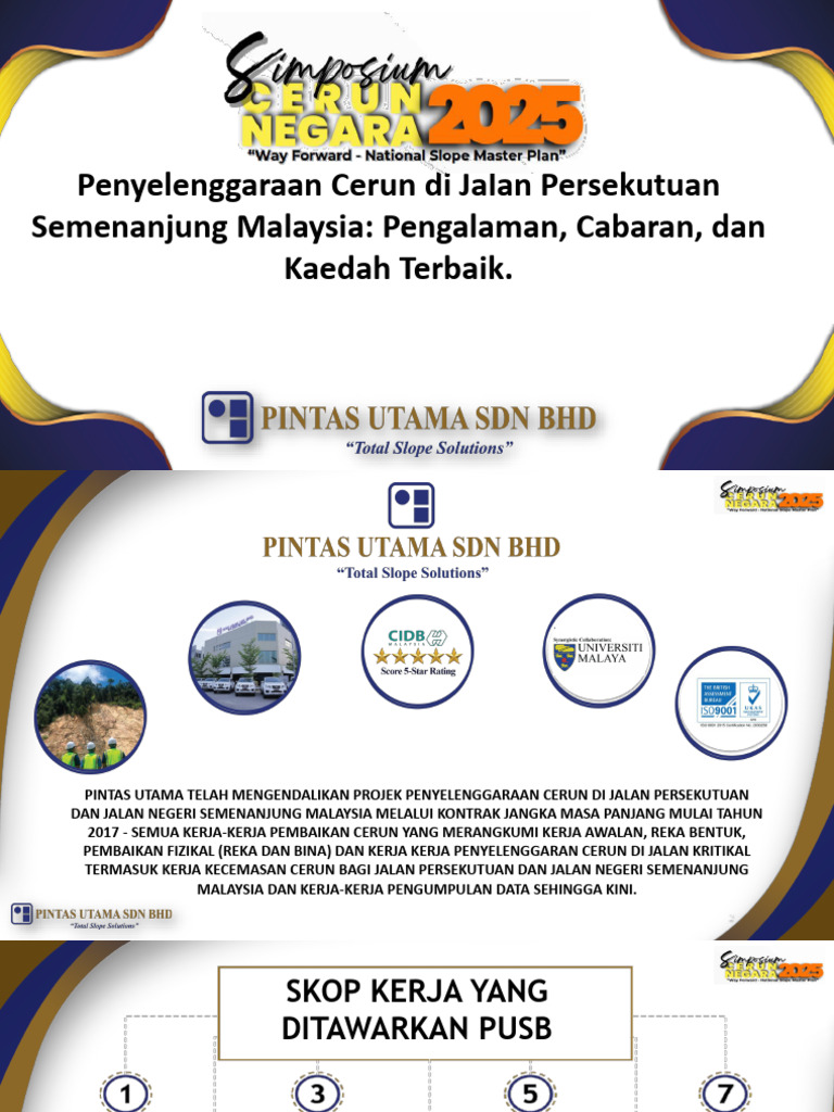 Penyelenggaraan Cerun Jalan Persekutuan | PDF