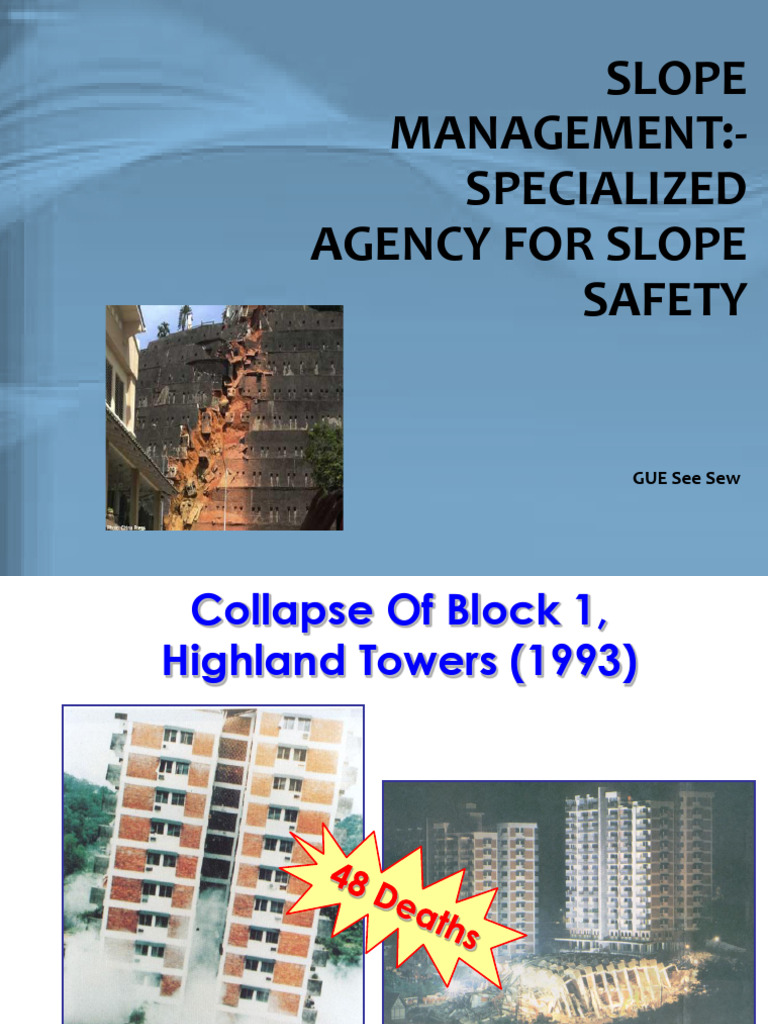 Slope Management - Specialized Agency for Slope Safety | PDF | Safety