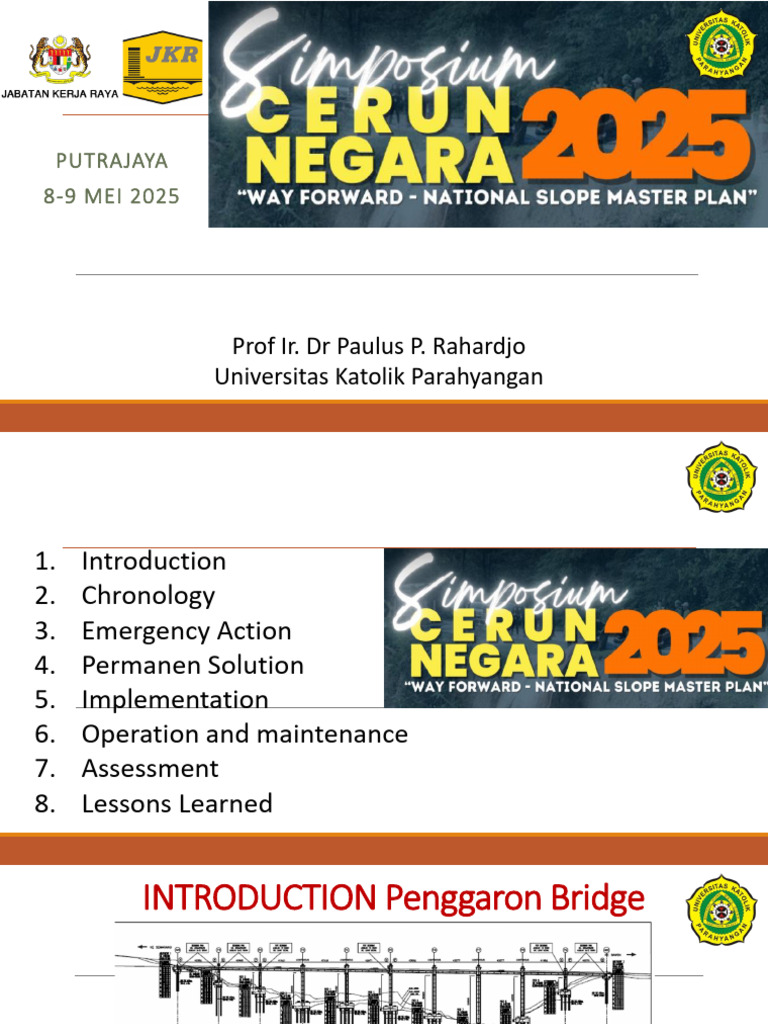 Problems and Solution of Bridges in Landslides Area | PDF