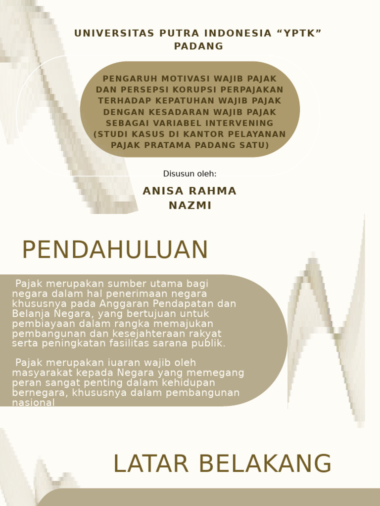 Sidang Skripsi Nisa | PDF