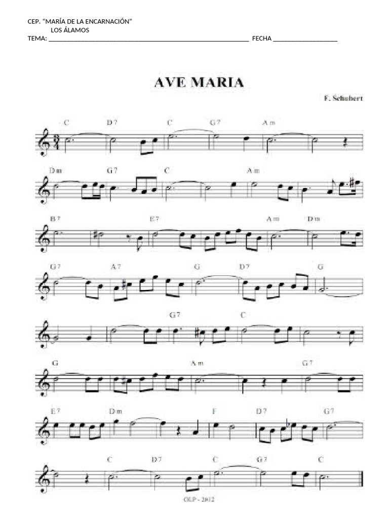 AVE MARIA | PDF