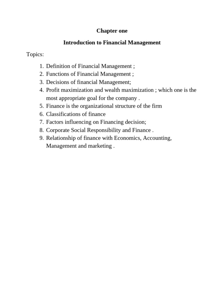 INTRODUCTION TO FIN MGT[1] | PDF | Dividend | Capital Structure