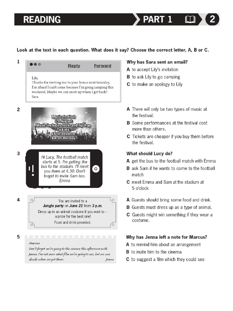 Reading Test 2 Booster | PDF