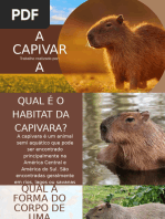 Capivara: Ecologia e Comportamento Social | PDF | Ecologia | Predação