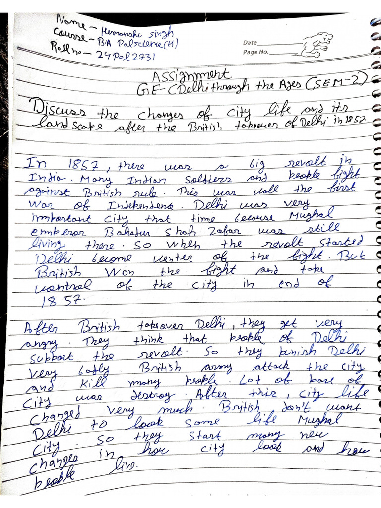 GE Assignment by Himanshu Singh 2731 | PDF