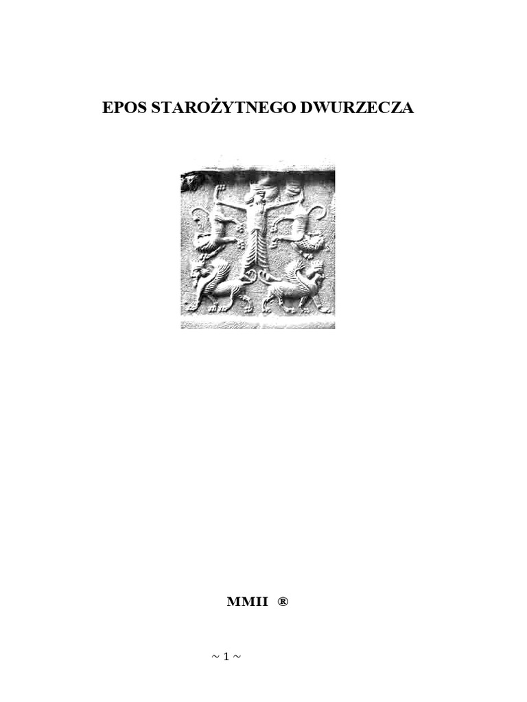 Epos o Gilgameszu | PDF