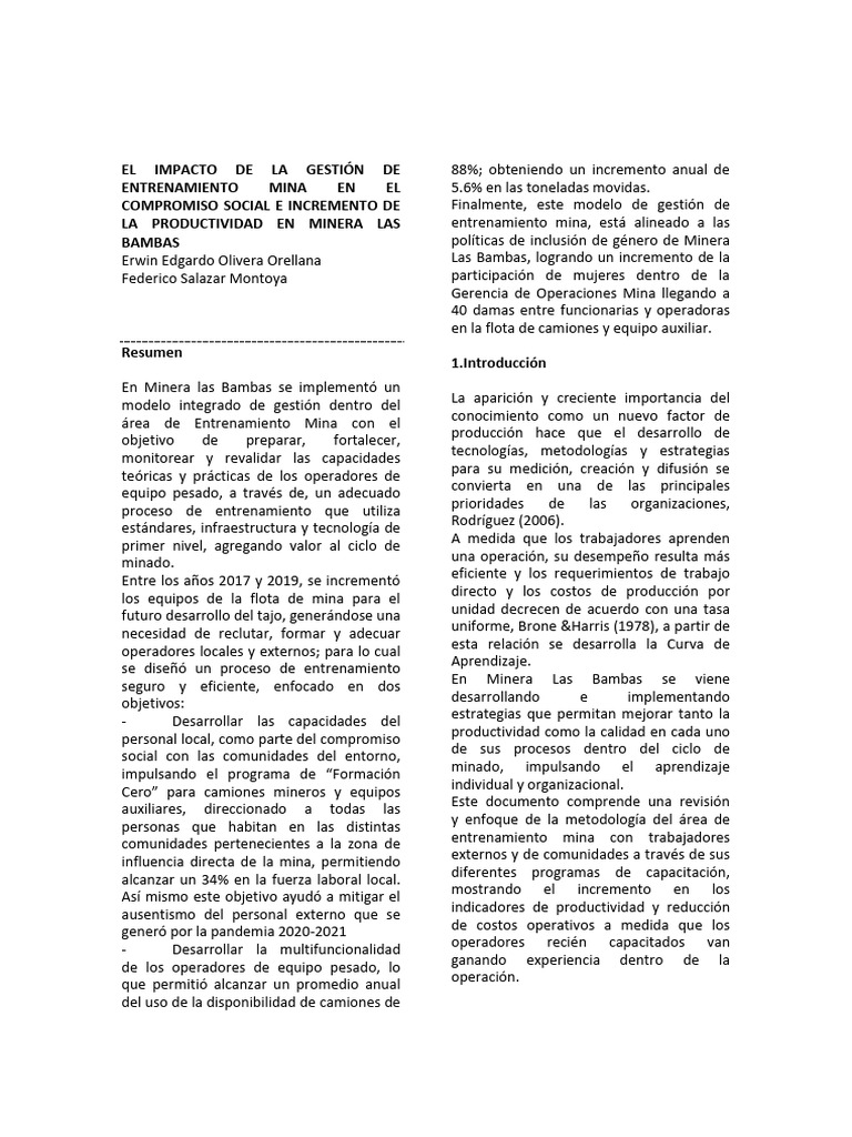 Perm35 074 | PDF | Minería | Aprendizaje