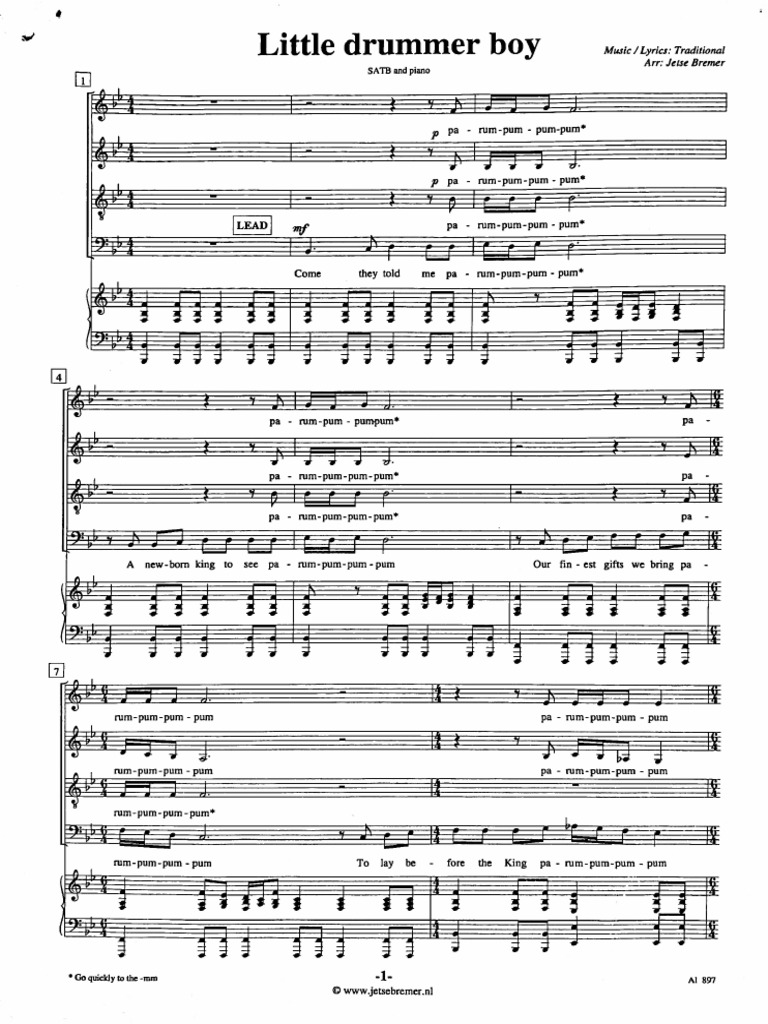 23.little Drummer Boy | PDF