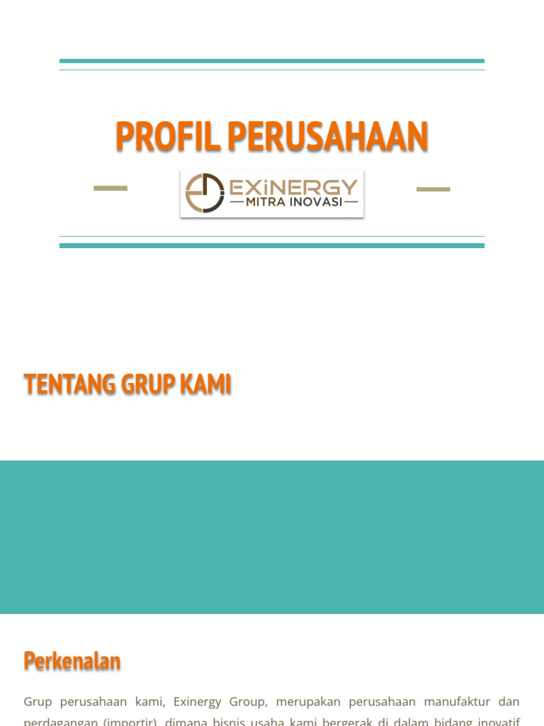 Profil Perusahaan Emi | PDF