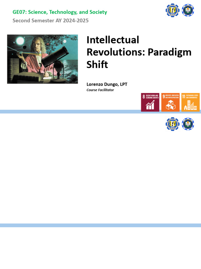 Paradigm Shifts and Intellectual Revolutions | PDF | Paradigm | Science