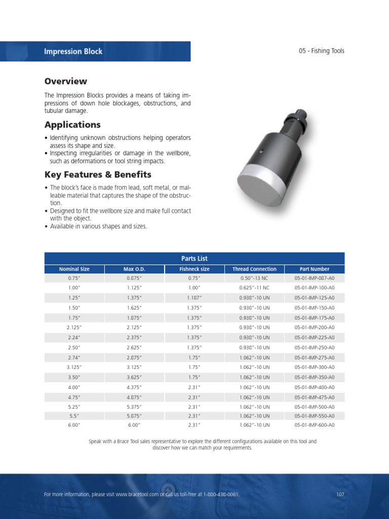 67e4339cc16da2eea910d7ef_Impression Block - Catalog | PDF | Mechanical ...