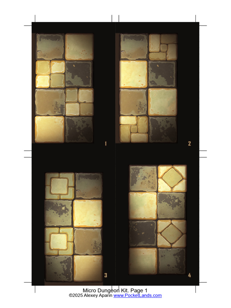 Pocket Lands: Micro Dungeon Kit | PDF