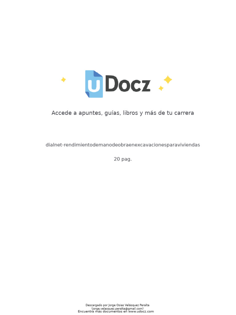 dialnet-rendimientodemanodeobraenexcavacionesparaviviendas-184288 ...