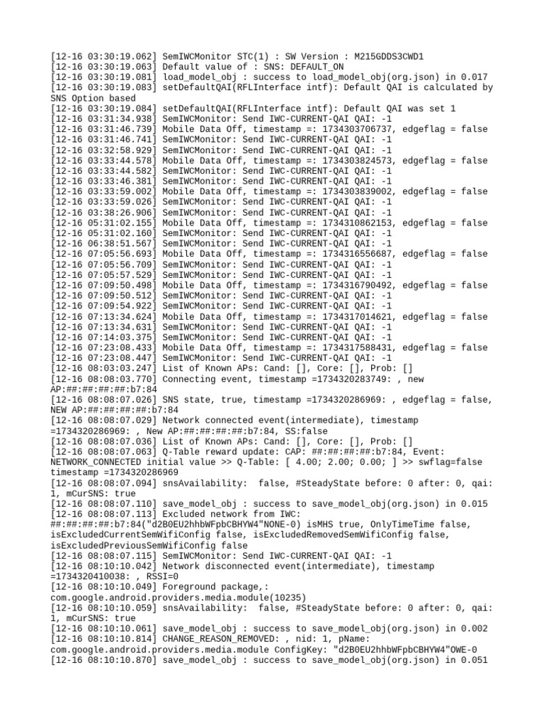 iwc_dump | PDF | Mobile Computers