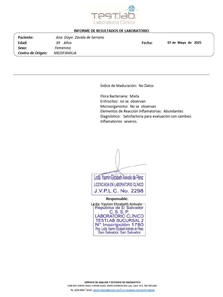 CITOLOGIA Ana Daysi Zavala de Serrano | PDF