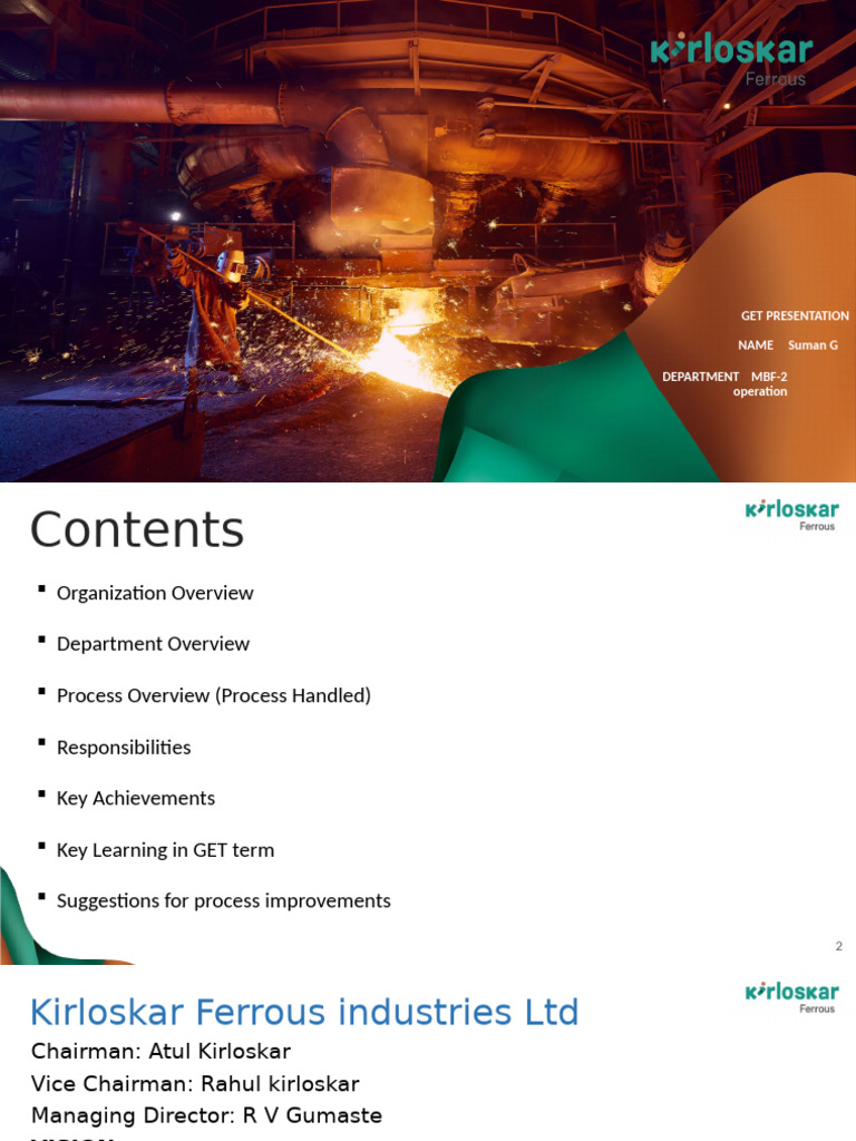 GET Presentation by Suman G | PDF | Stove | Valve