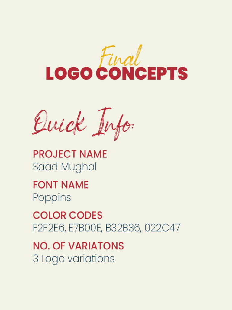 Logo Concepts | PDF