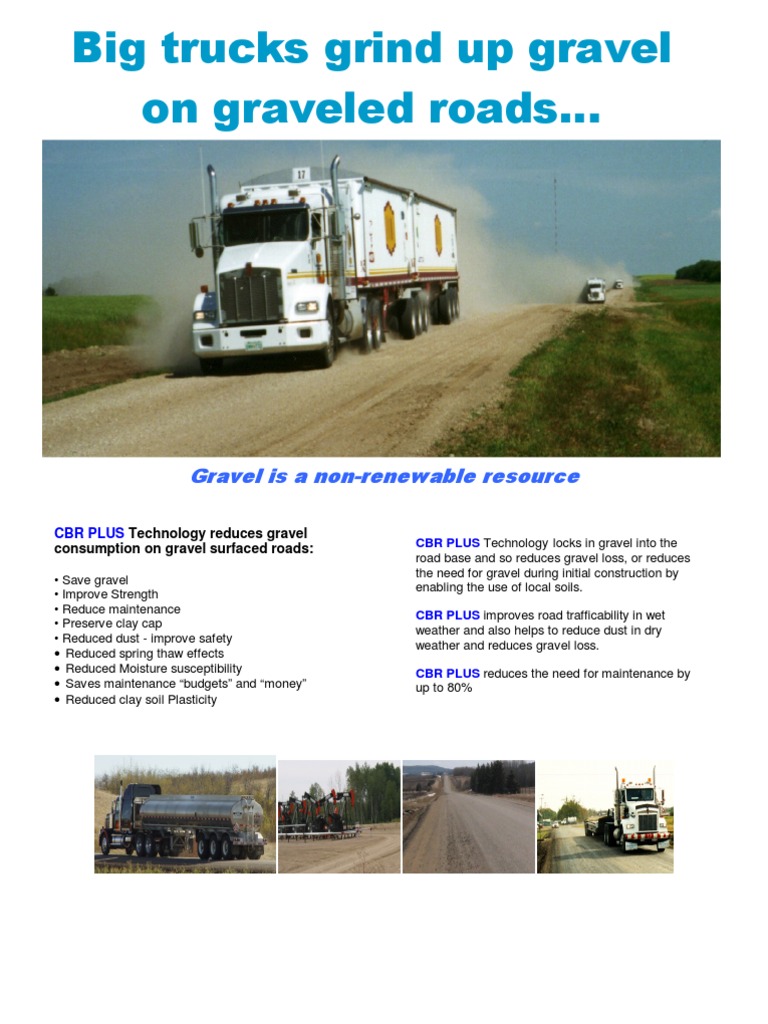 CBR PLUS Gravel Road | PDF | Soil | Road