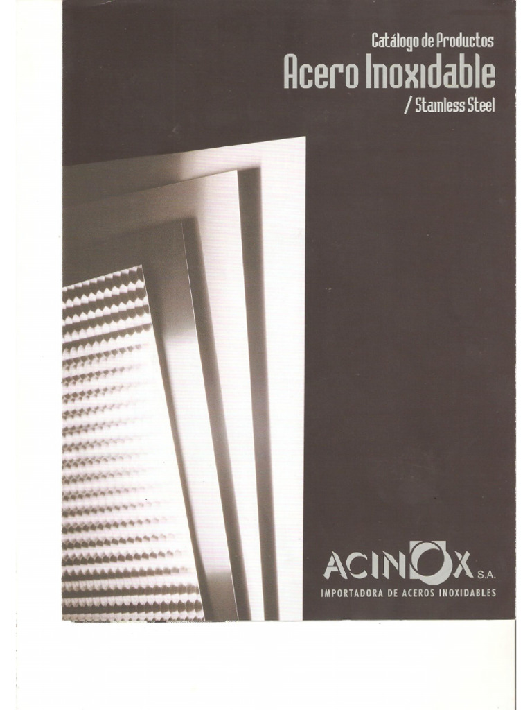 Catalogo Acinox | PDF