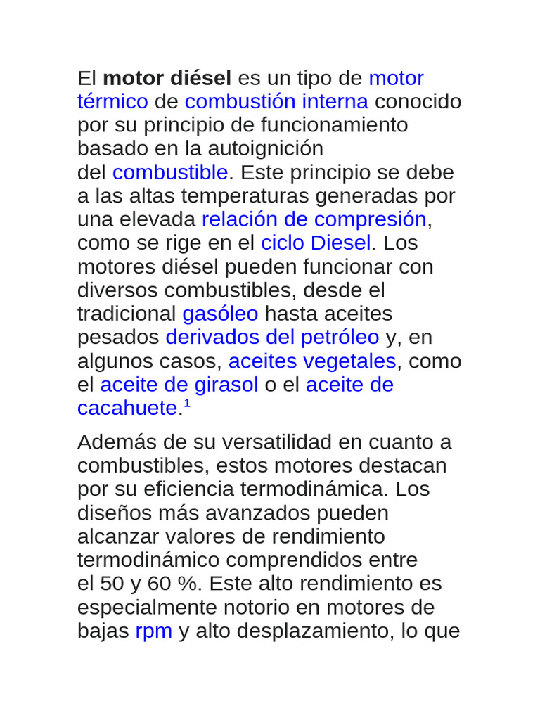 Dicel | PDF | Motor diesel | Tecnología energética