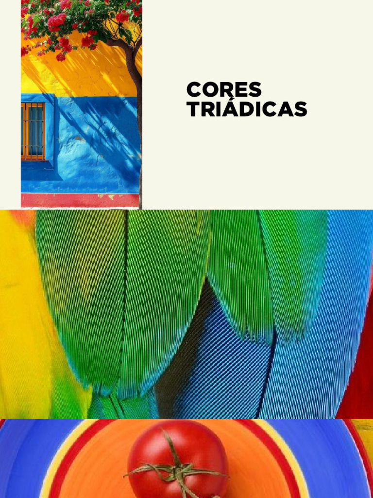 Exemplos de Cores Triádicas | PDF