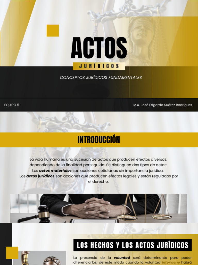 Actos Jurídicos: Tipos y Requisitos | PDF | Justicia | Crimen y violencia