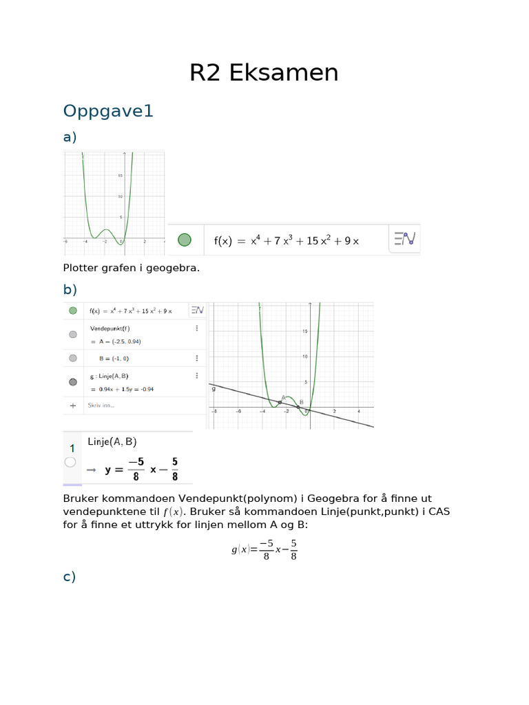 r2 Eksamen v17 | PDF