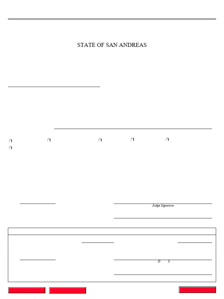 Arrest Warrant Template for Law Enforcement | PDF