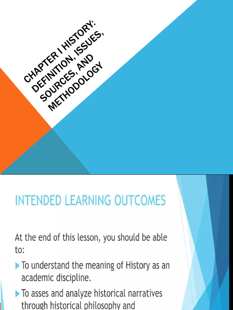 Chapter 1 History | PDF