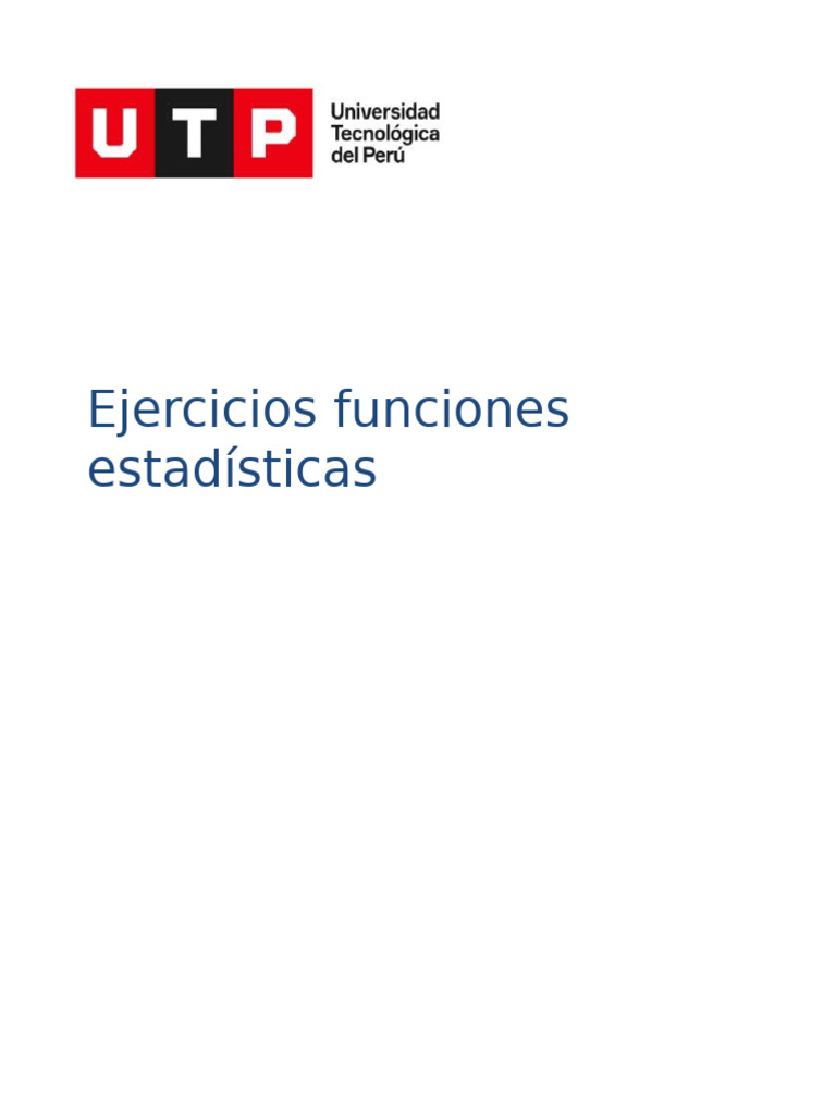 S06 - s1 - Resolver Ejercicios | PDF