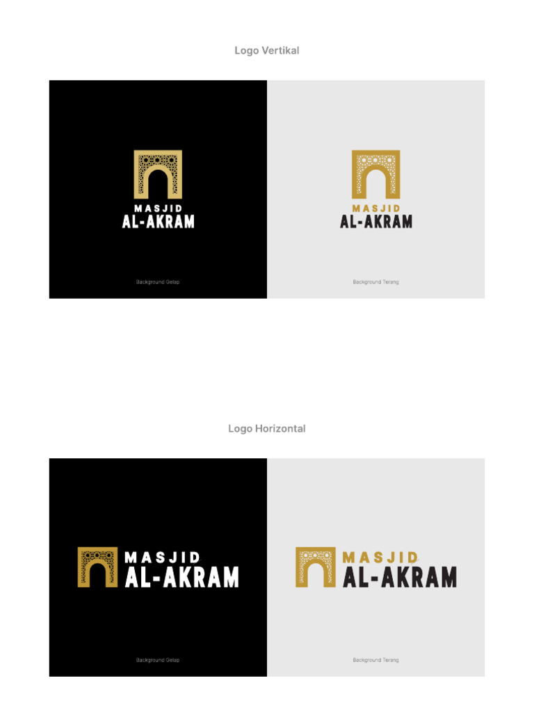 Logo Masjid Al-Akram | PDF