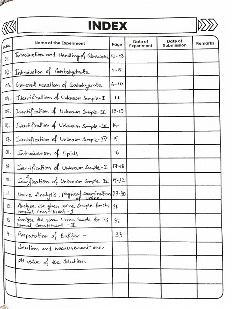 Biochemistry and Clinical Pathology Practical | PDF