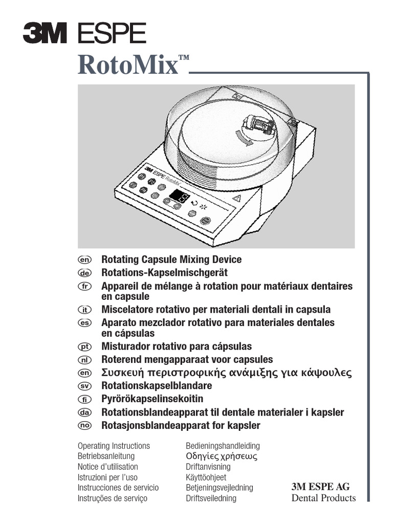 3M Rotomix Cement Mixer | PDF | Legal Liability | Electrical Connector