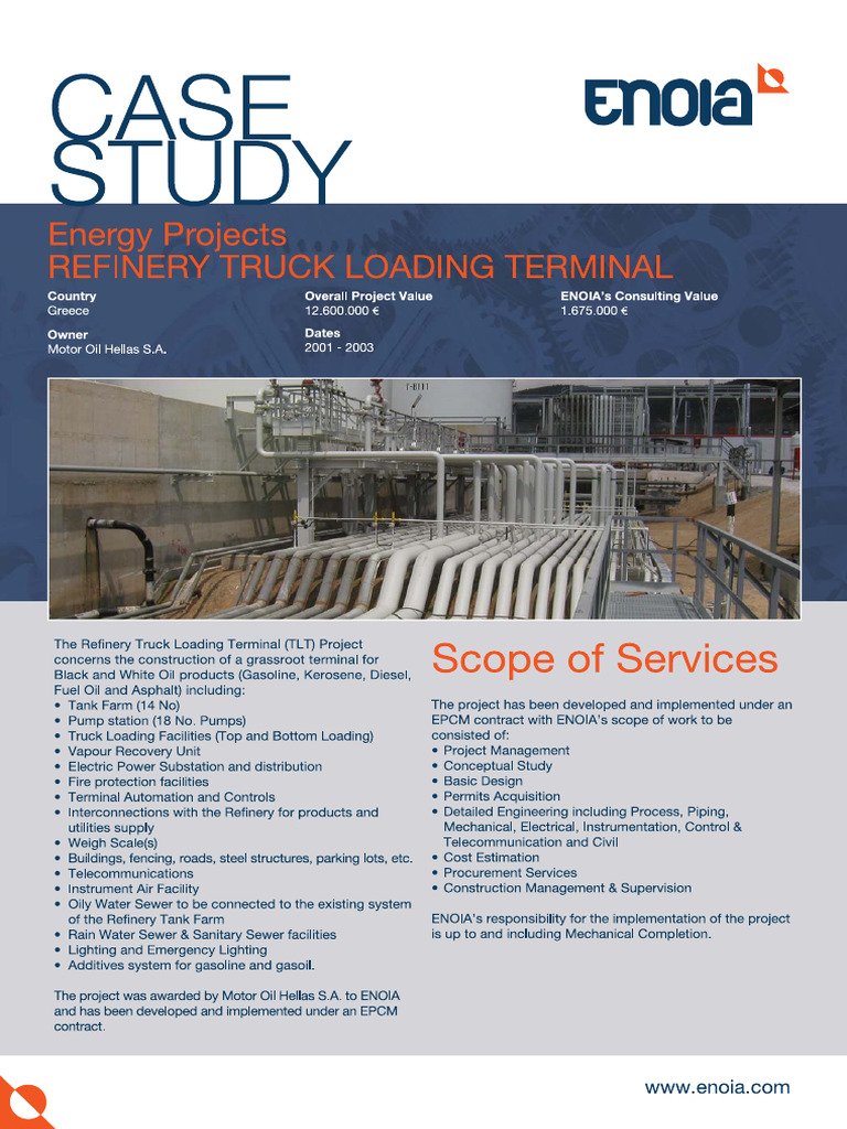Refinery-Truck-Loading-Terminal-Case-Study_OL | PDF