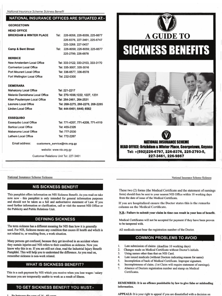 Sickness Benefits (1) | PDF