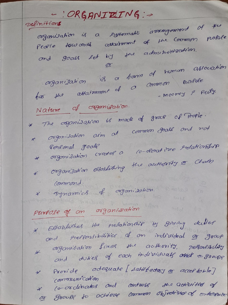 Organization | PDF