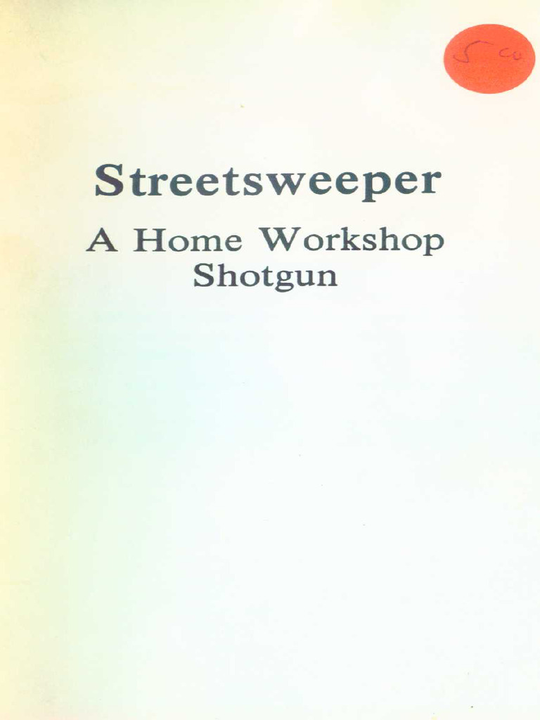 Bill Holmes - Home Workshop Shotgun - Part 1 | PDF