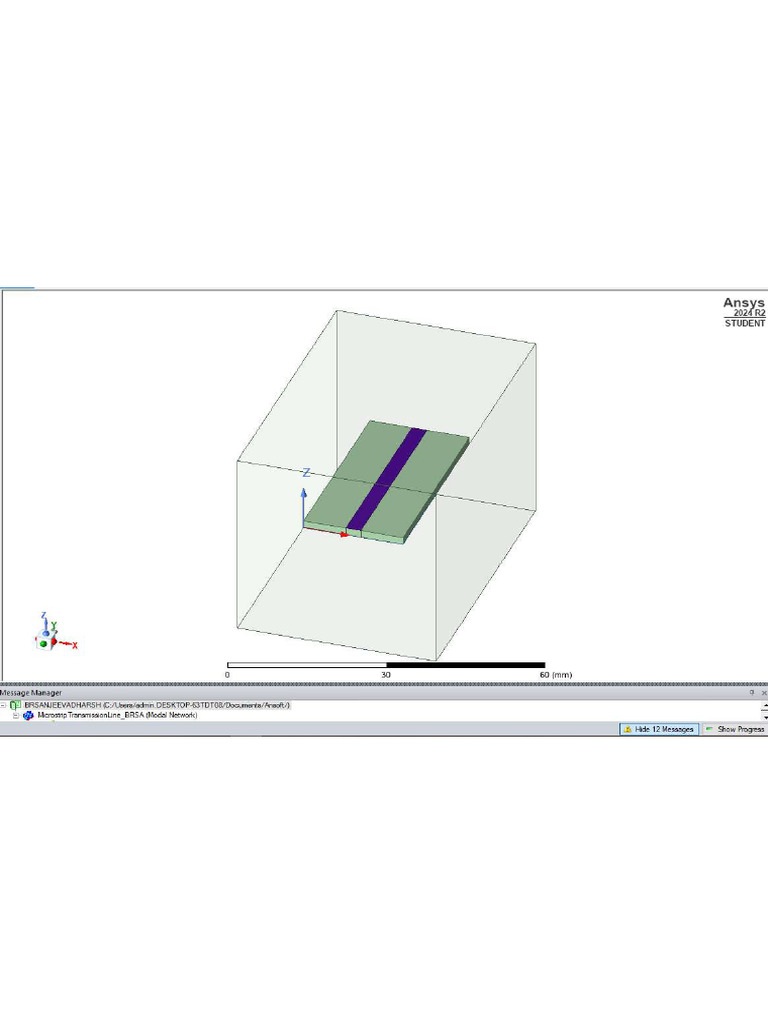 Microstrip Transmission Line Experiment 12 1 | PDF