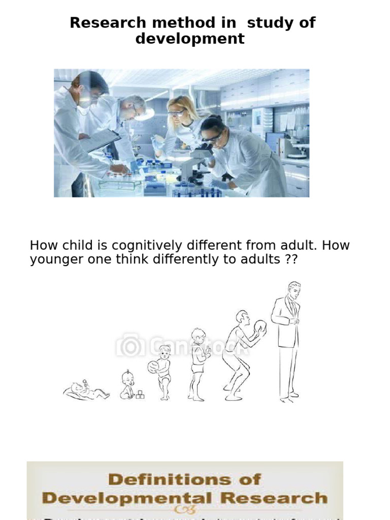 Research Method in Study of Development | PDF