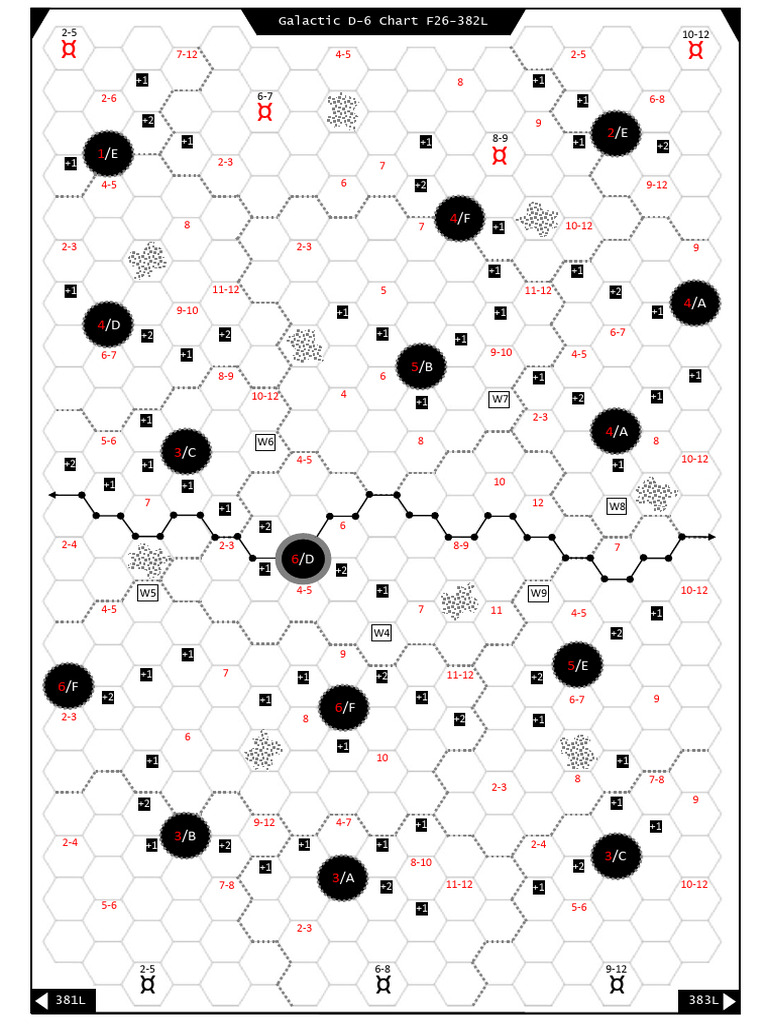 Galactic D-6 Galaxy Chart | PDF