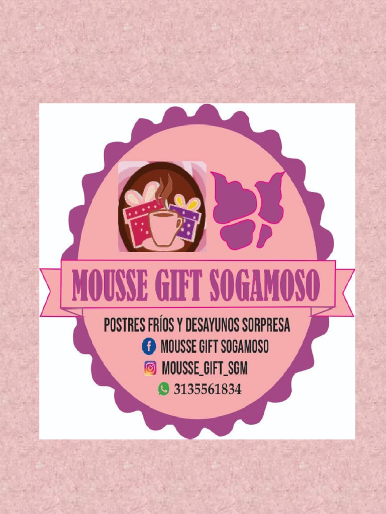 Catalogo-MOUSSE GIFT SOGAMOSO 2020 | PDF | Cocina | Alimentos