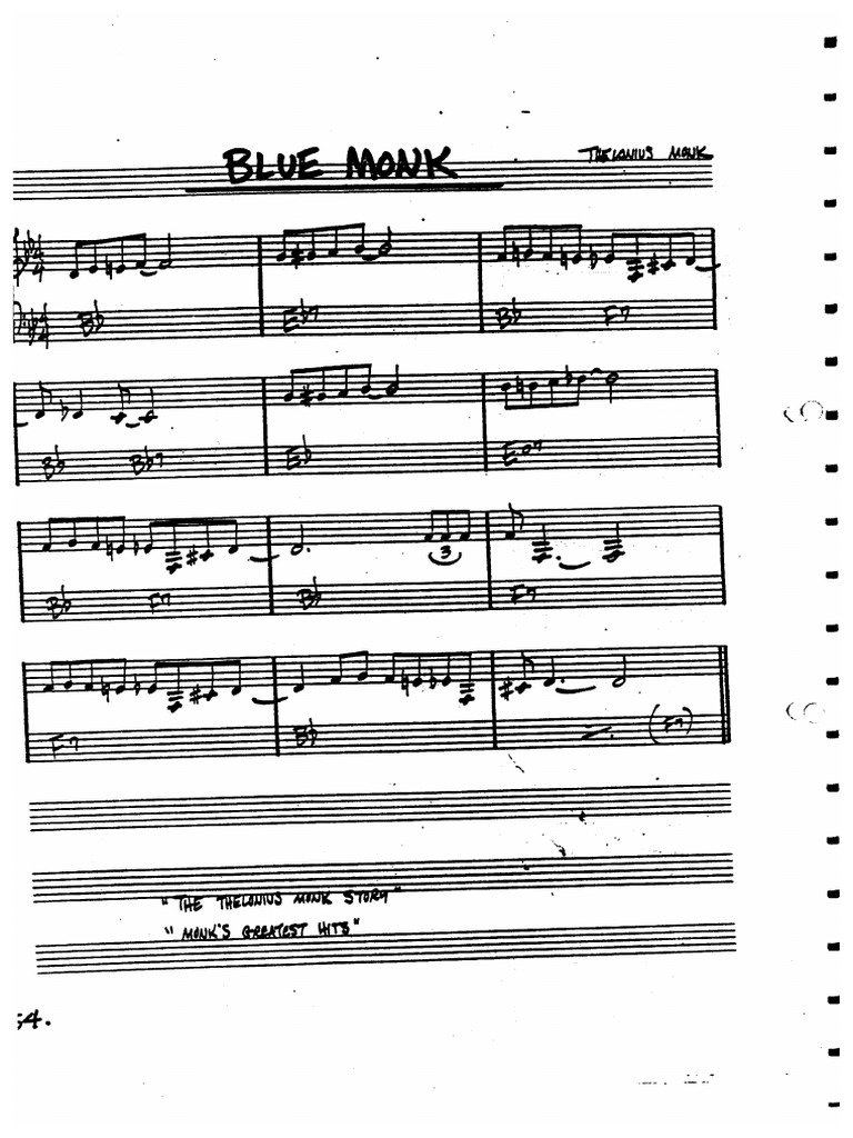 Blue Monk | PDF