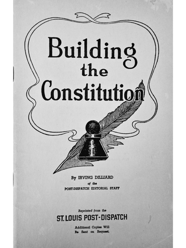 Building The Constitution | PDF